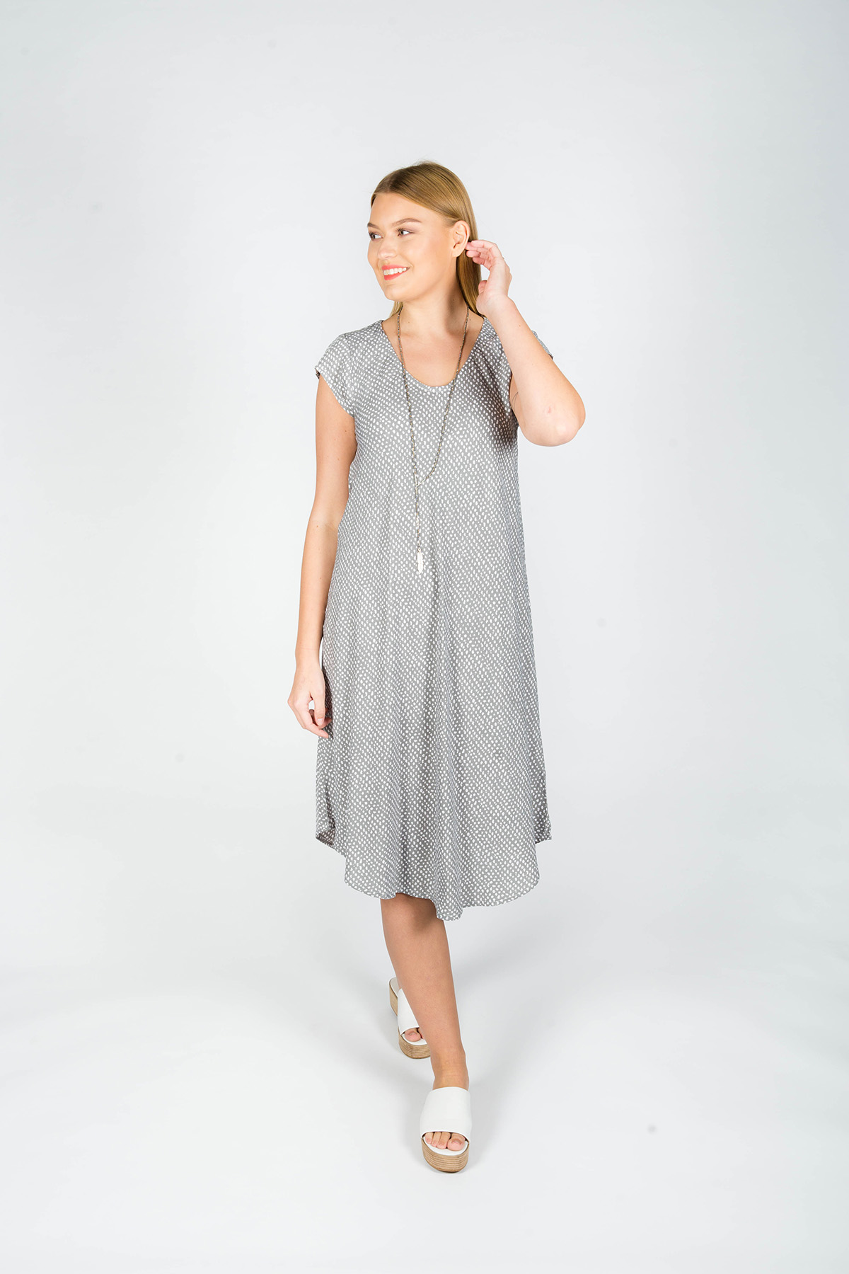 Florence Dress Paris Grey - Namastai - Buy Now